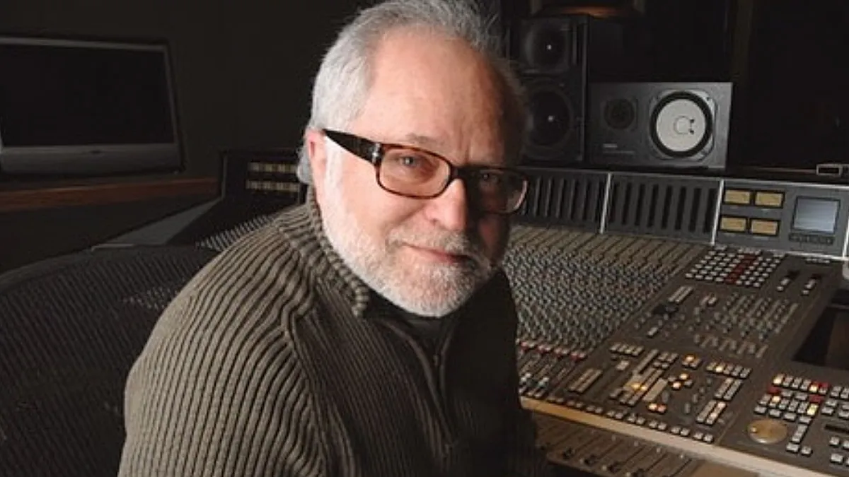 Peter Collins, famous music producer for bands like Rush and Bon Jovi ...
