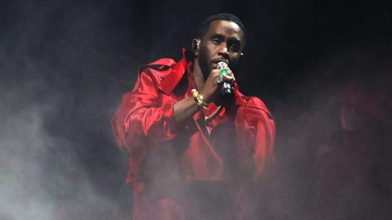 Diddy seen looking anxious in Central Park before arrest.
